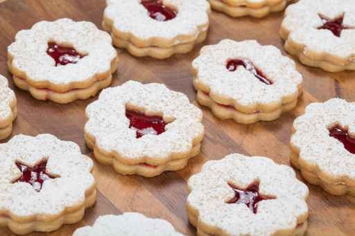 Recept na bezlepkové linecké cukroví | Nová kuchyně